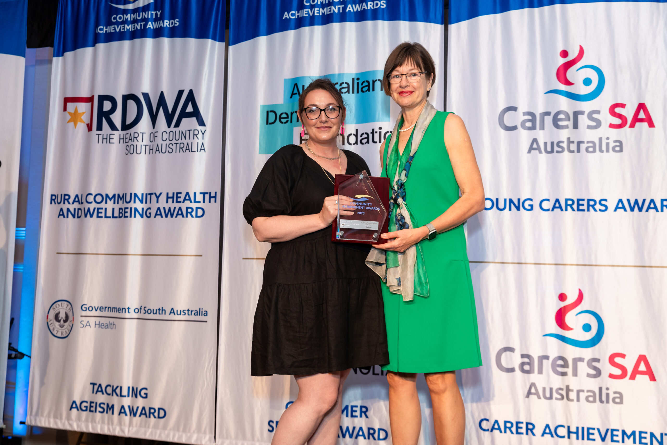 Kalyra wins the Office for Ageing Well Tackling Ageism award - Kalyra